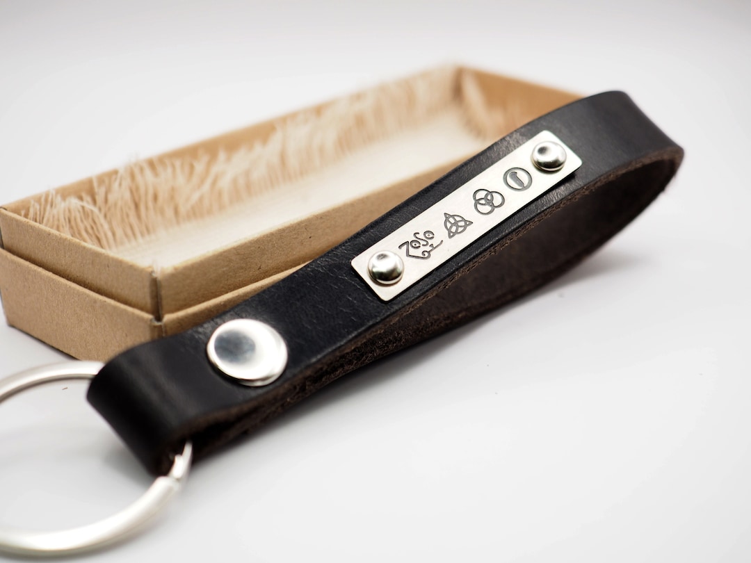 Leather Keychain, Led Zeppelin Keychain, Led Zeppelin Fans Gift ...