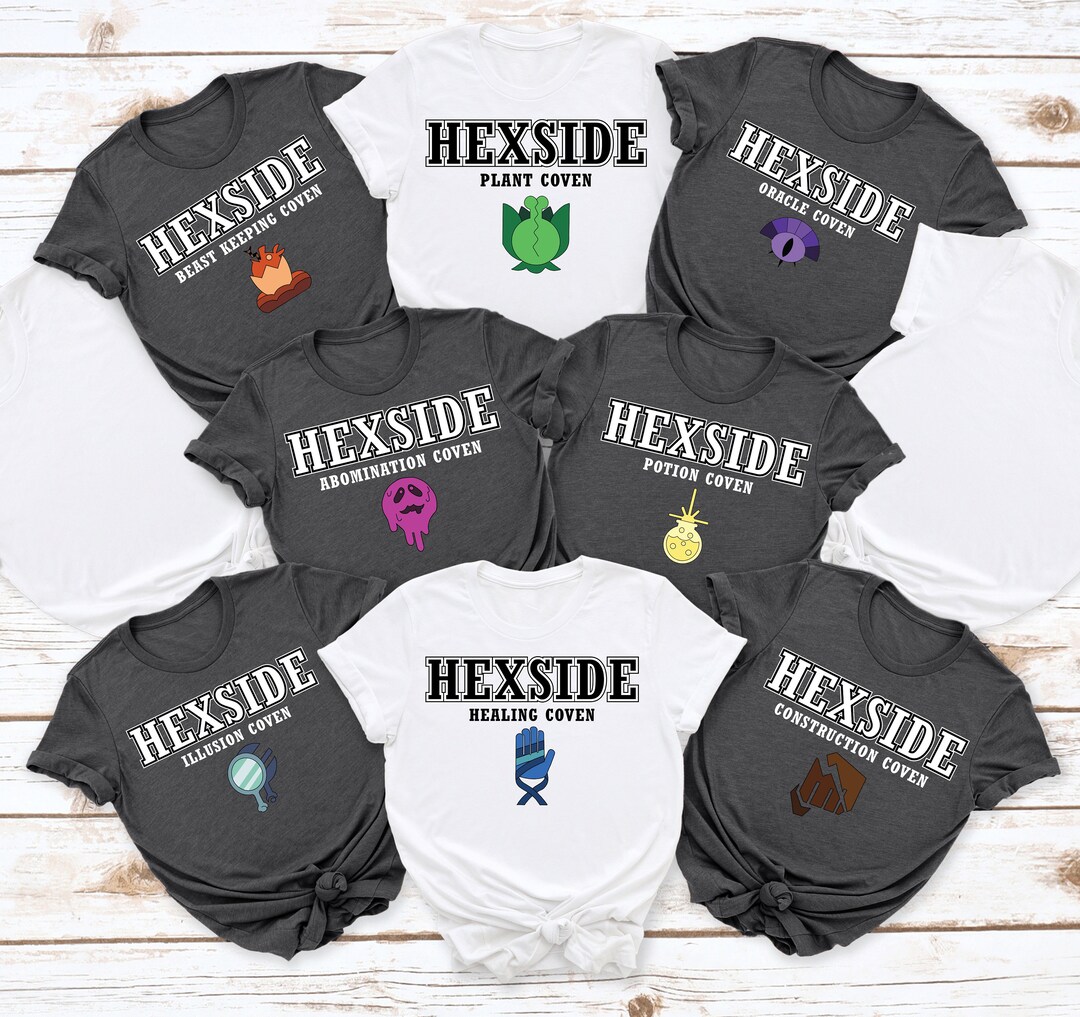 The Owl House All Team Shirt Hexside Oracle Track Shirt - Etsy