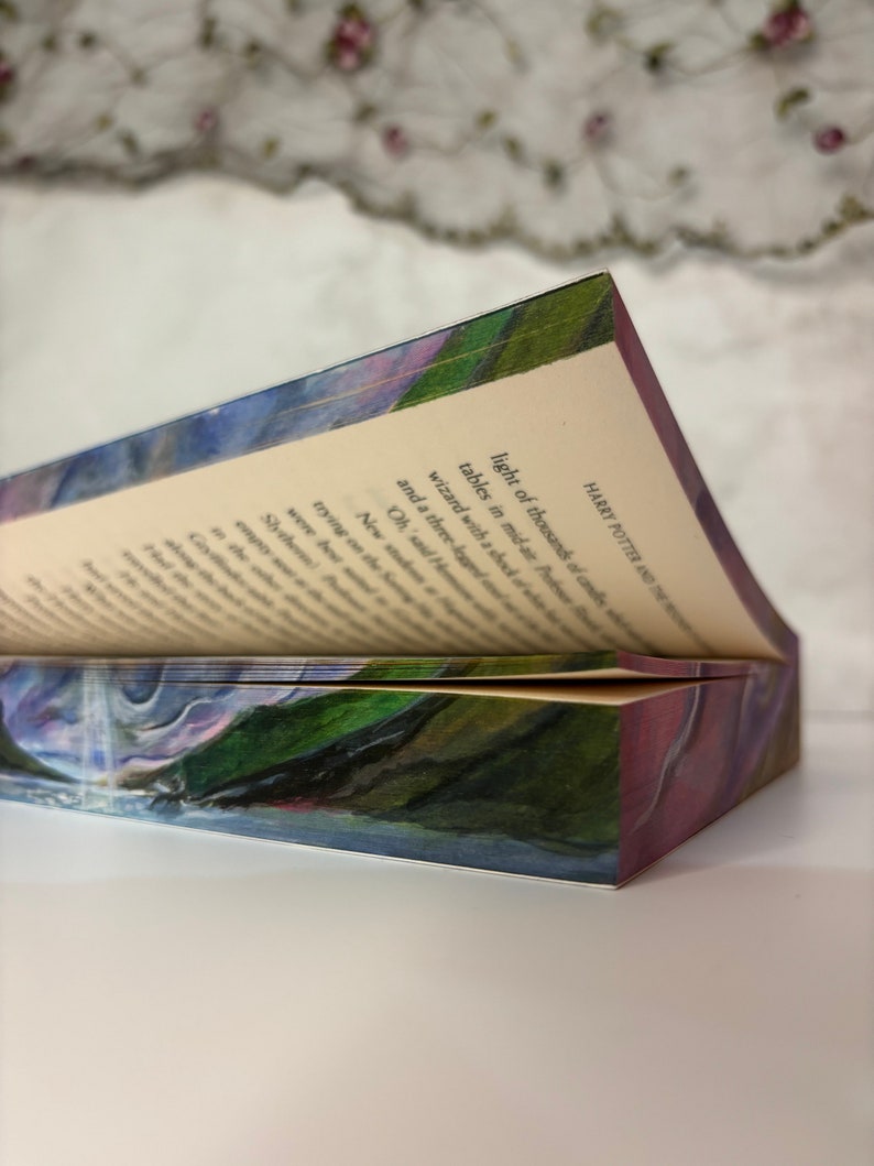 Harry Potter and the Prisoner of Azkaban Fore-edge Painting - Etsy
