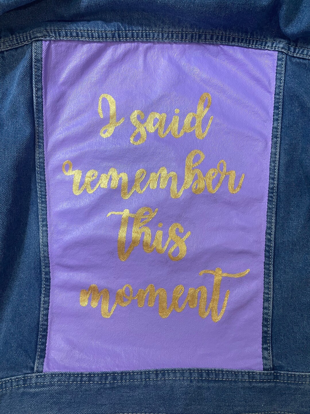 Custom Taylor Swift Eras Tour Denim Jacket Eras Tour Concert Outfit ...