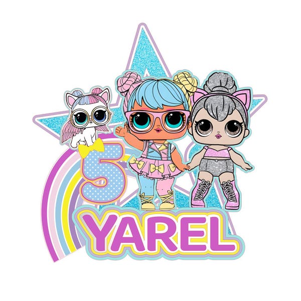 Lol Cake Topper - Etsy