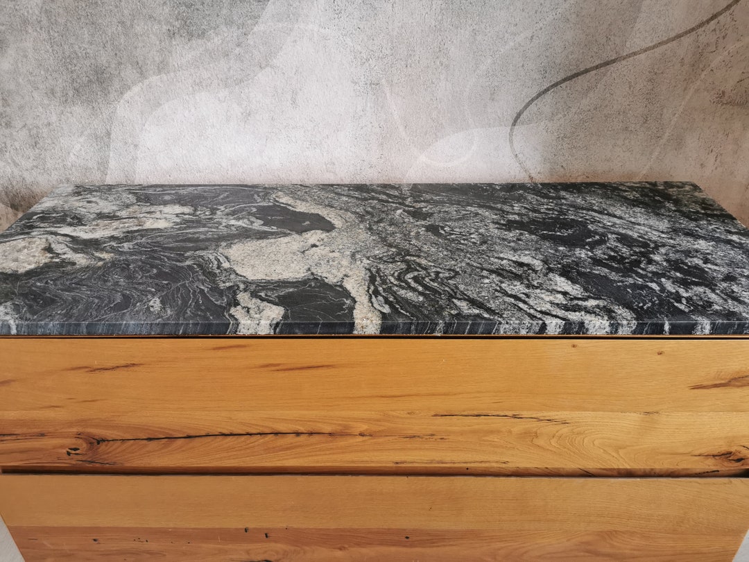 Black Granite Shelf, Countertop Sink Shelves, Sink Holder, Bathroom ...