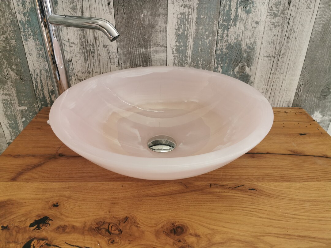 Pink Onyx Marble Sink, Pink Onyx Sink, Marmor Waschbecken, Pink Onyx ...