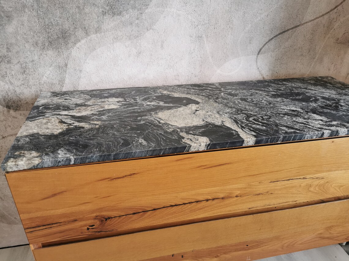 Black Granite Shelf, Countertop Sink Shelves, Sink Holder, Bathroom ...