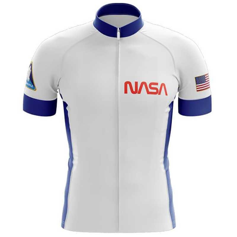 NASA White Cycling Jersey - Etsy