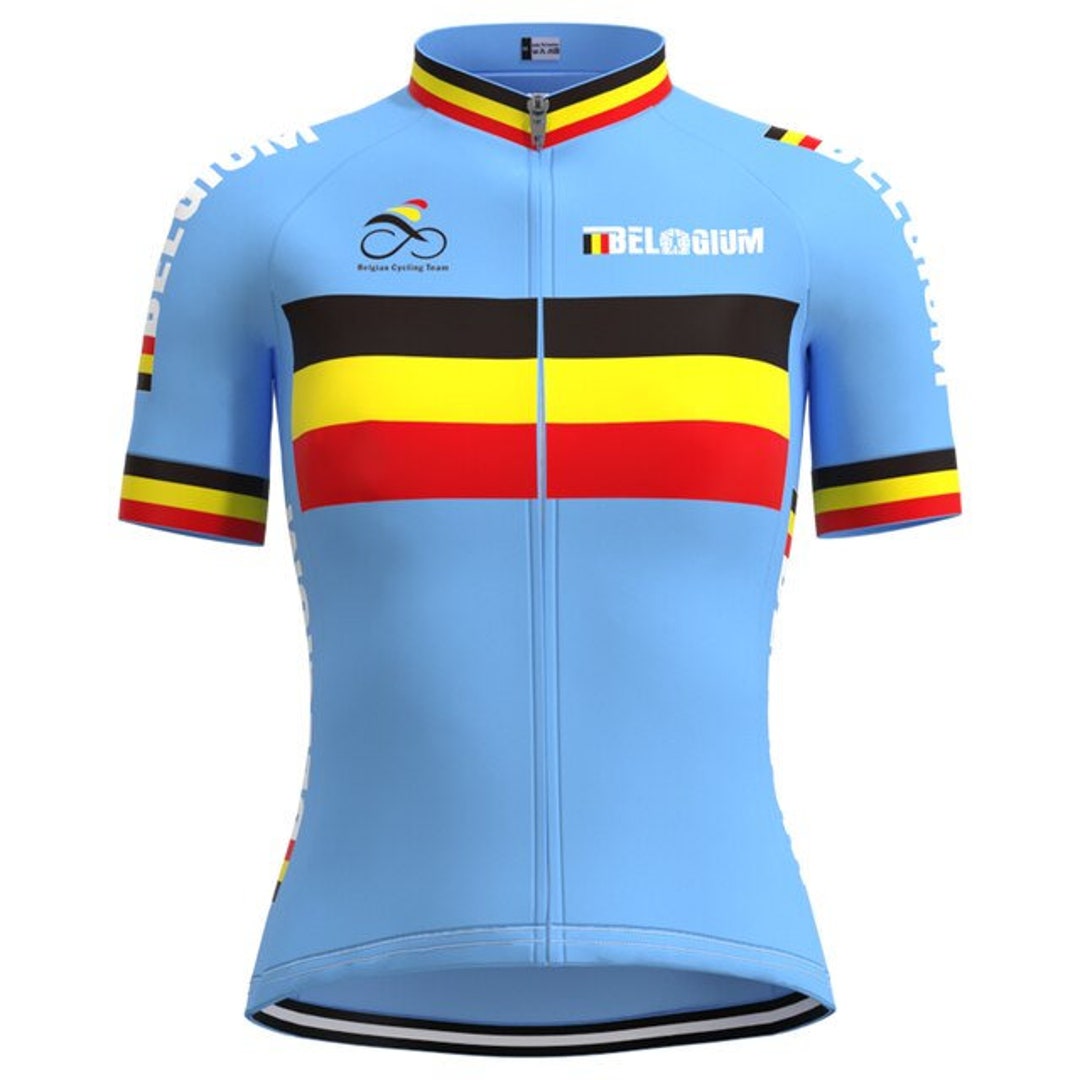 Women's Belgium Cycling Team Short Jersey - Etsy