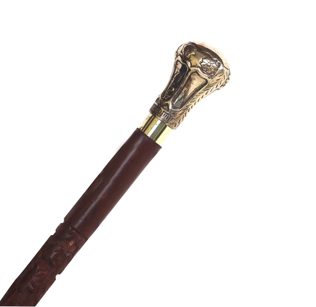 Handmade Walking Stick Decorative Canes Wooden Walking Stick for Man ...