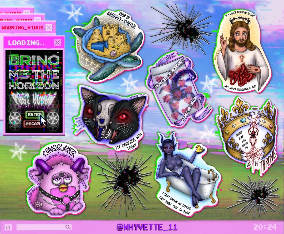 BMTH STICKER PACK Bring Me the Horizon Vinyl Sticker Decals fan Made - Etsy