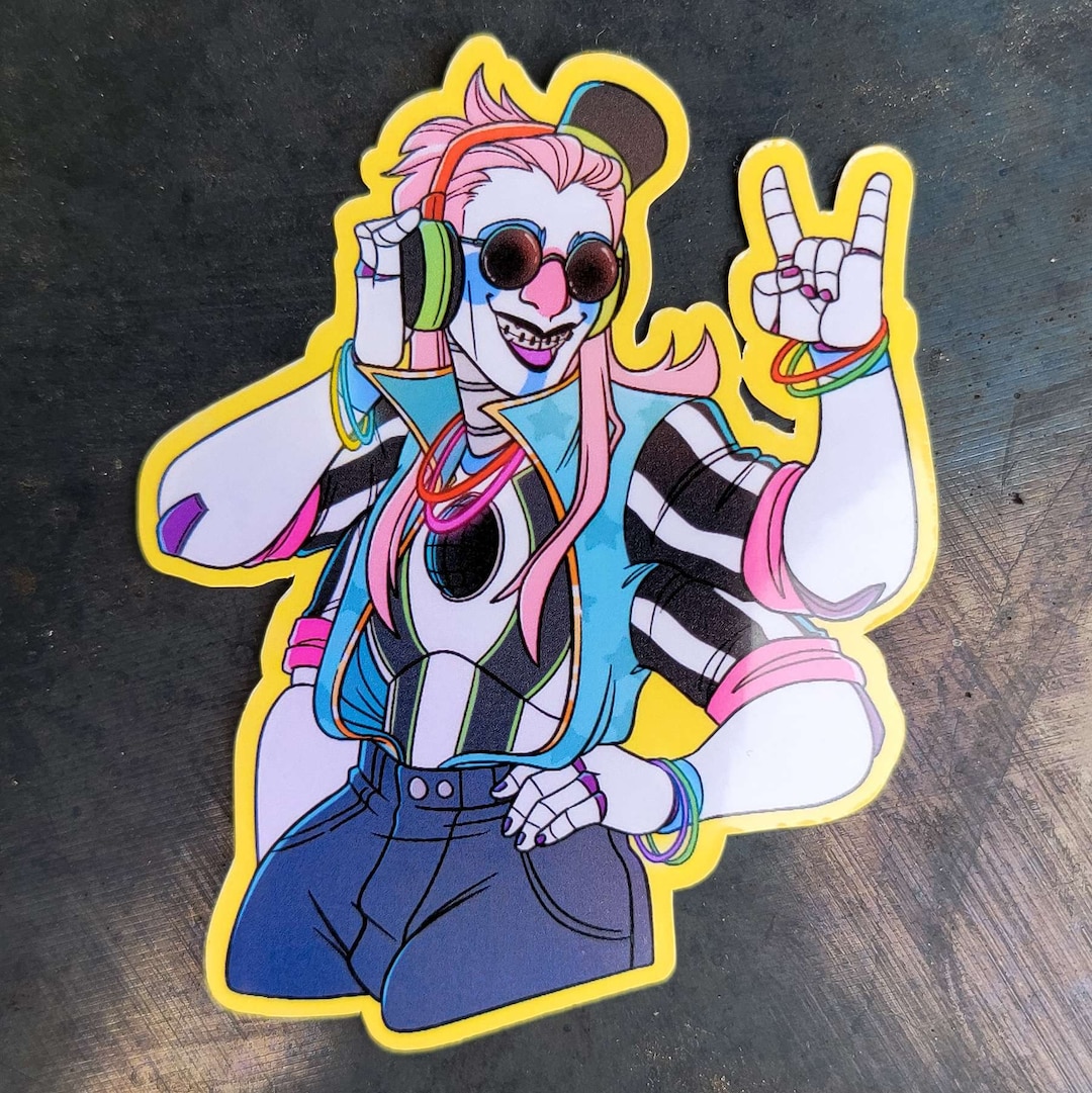 DJMM FNAF Vinyl Sticker LIMITED - Etsy