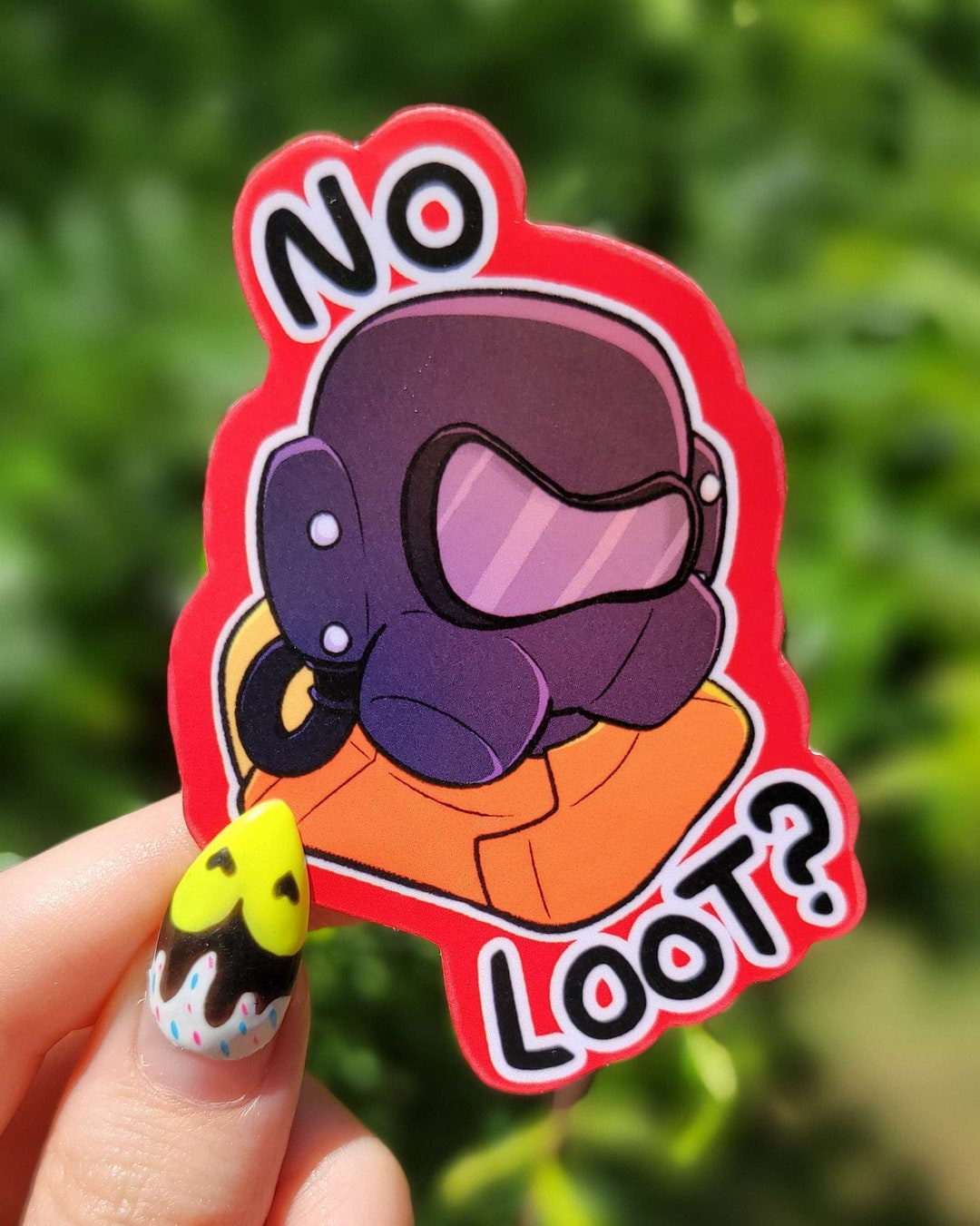 No Loot Crewmate Sticker - Etsy
