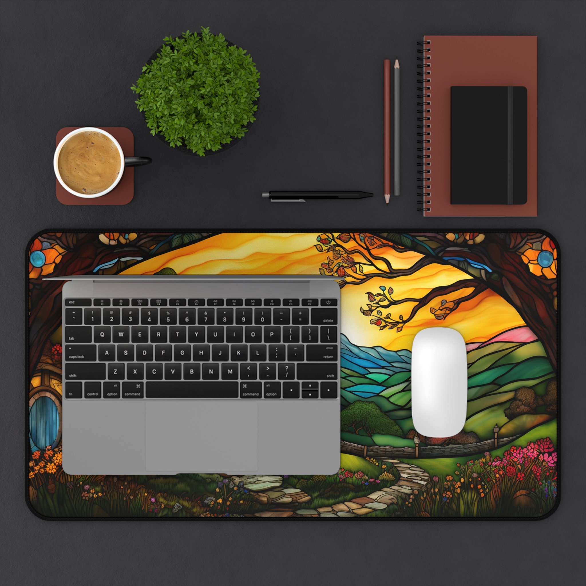 Hobbit Hole Mouse Pad Magic the Gathering Gamepad LOTR Gift - Etsy