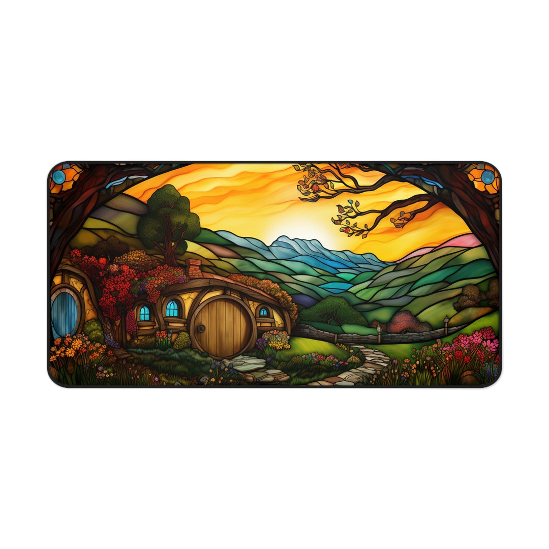 Hobbit Hole Mouse Pad Magic the Gathering Gamepad LOTR Gift - Etsy