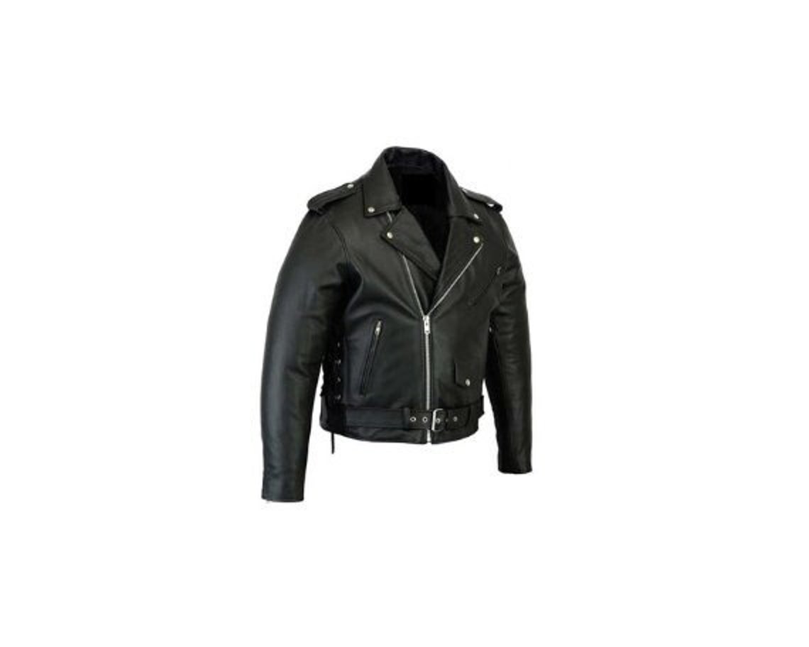Handcrafted Men's Premium Leather Motorcycle Jacket Mens Iconic Fashion ...