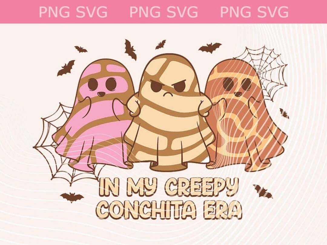 In My Creepy Conchita Era Ghost SVG Png Spooky PNG Halloween - Etsy