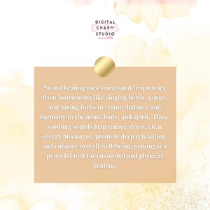 Sound Healing Instagram Templates: Golden Hues Canva Designs - Etsy