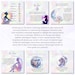 Astrology Instagram Post Template Bundle: Holographic Moon, Zodiac ...