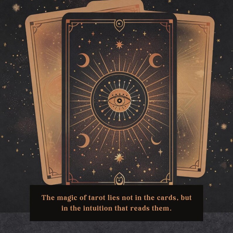 Major Arcana Tarot Card Mockup Templates: Canva Editable (digital ...