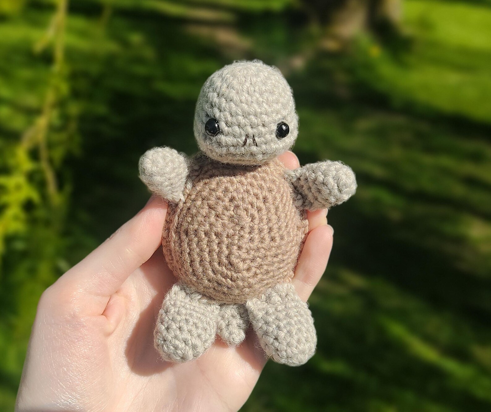 PDF Crochet Pattern: Tortoise - Amigurumi Turtle Animal Plush - Etsy