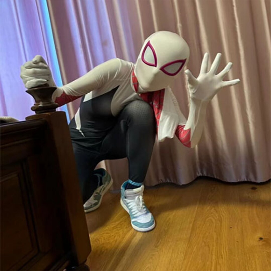 Spider-womanspidergwen Mask Spider Gwen Maskwith Faceshell - Etsy