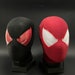 Customized Ben Reily Scarlet Spiderman Maskwith Faceshell and - Etsy
