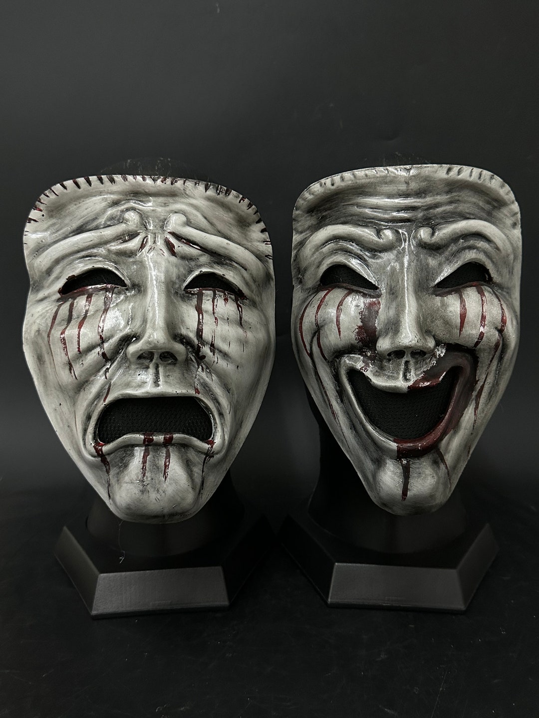 SCP-035 Mask,greek Comedy,tragedy Masks,theater Masks,wearable Cosplay ...
