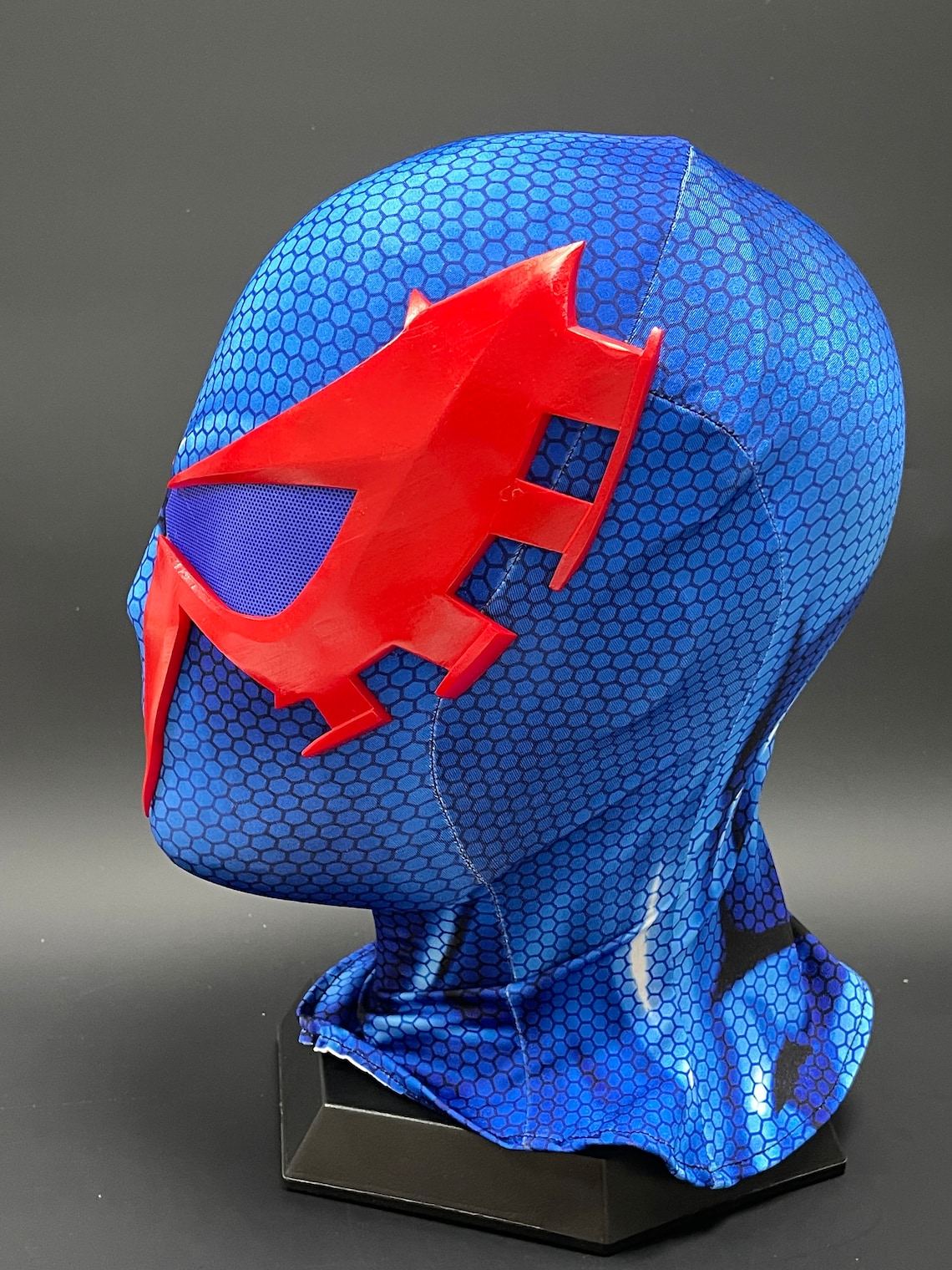2099 Spiderman Maskcustomized Spiderman Mask Whit 3D - Etsy