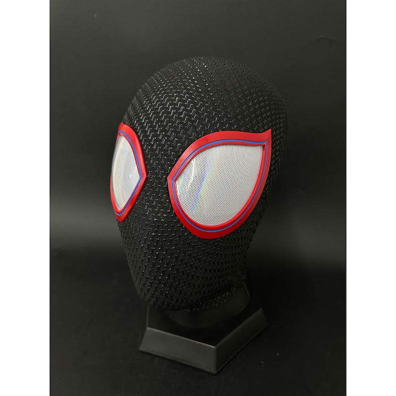 Miles Morales Spider-man Mask,spiderman Mask Cosplay Mask With ...