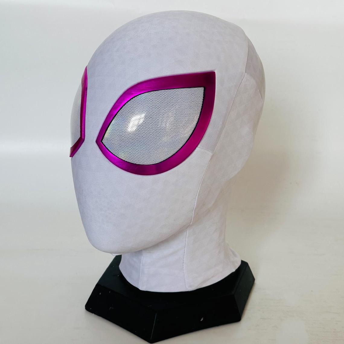 Custom Gwen Cosplay Mask Spiderman Mask With 3D Face Shell and Magnetic ...