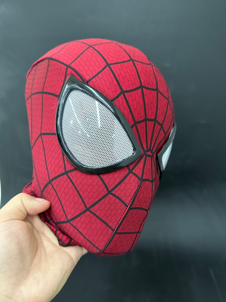 Amazing Spiderman 2 Cosplay Mask With Faceshell and Lenses Amazing ...