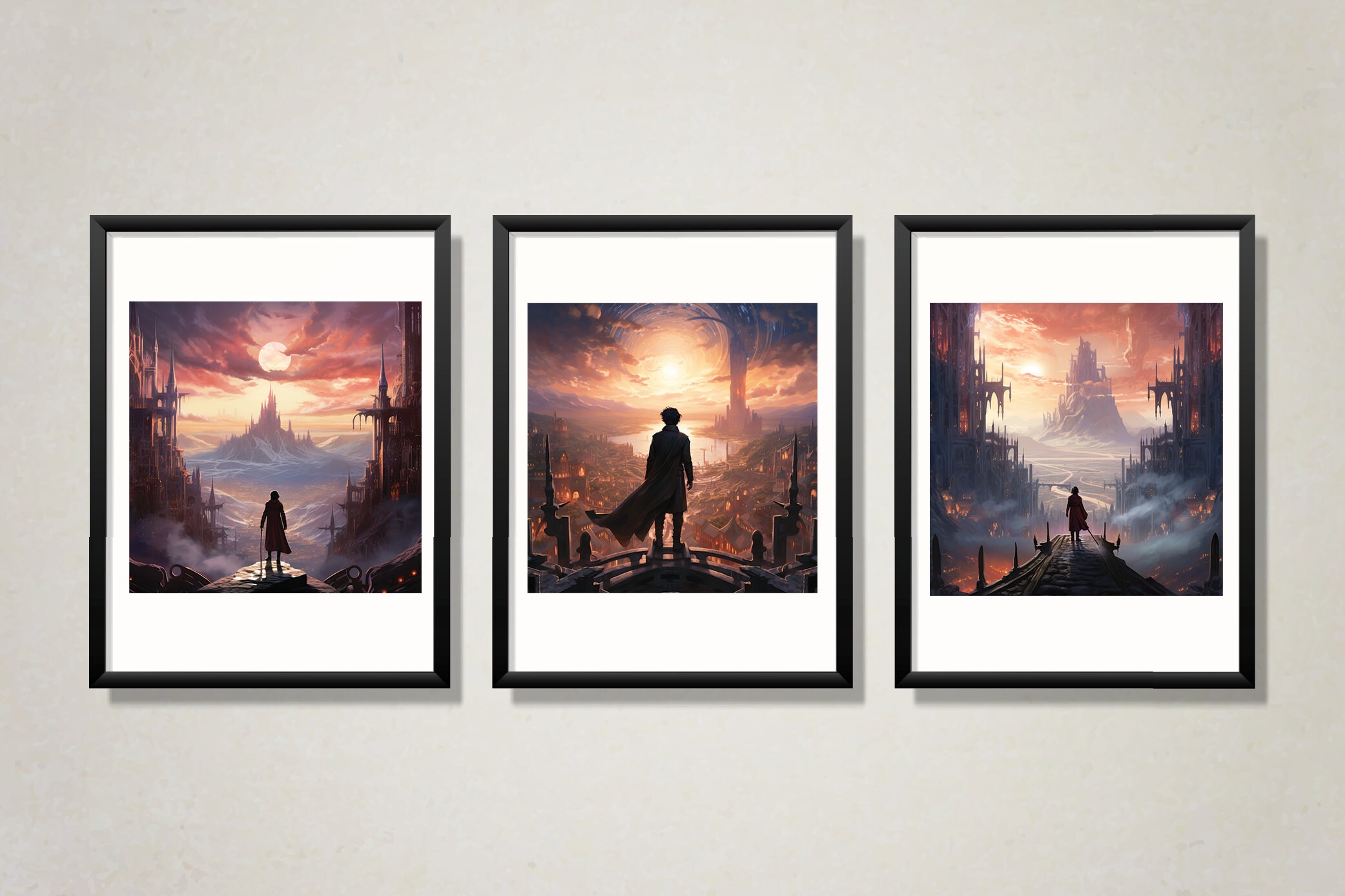 Mistborn Fantasy Fan Wall Art 5 X Vintage Travel Poster - Etsy