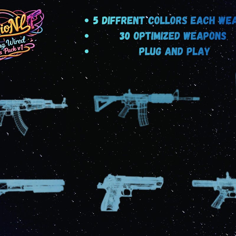 Weapons Packs Fivem - Etsy