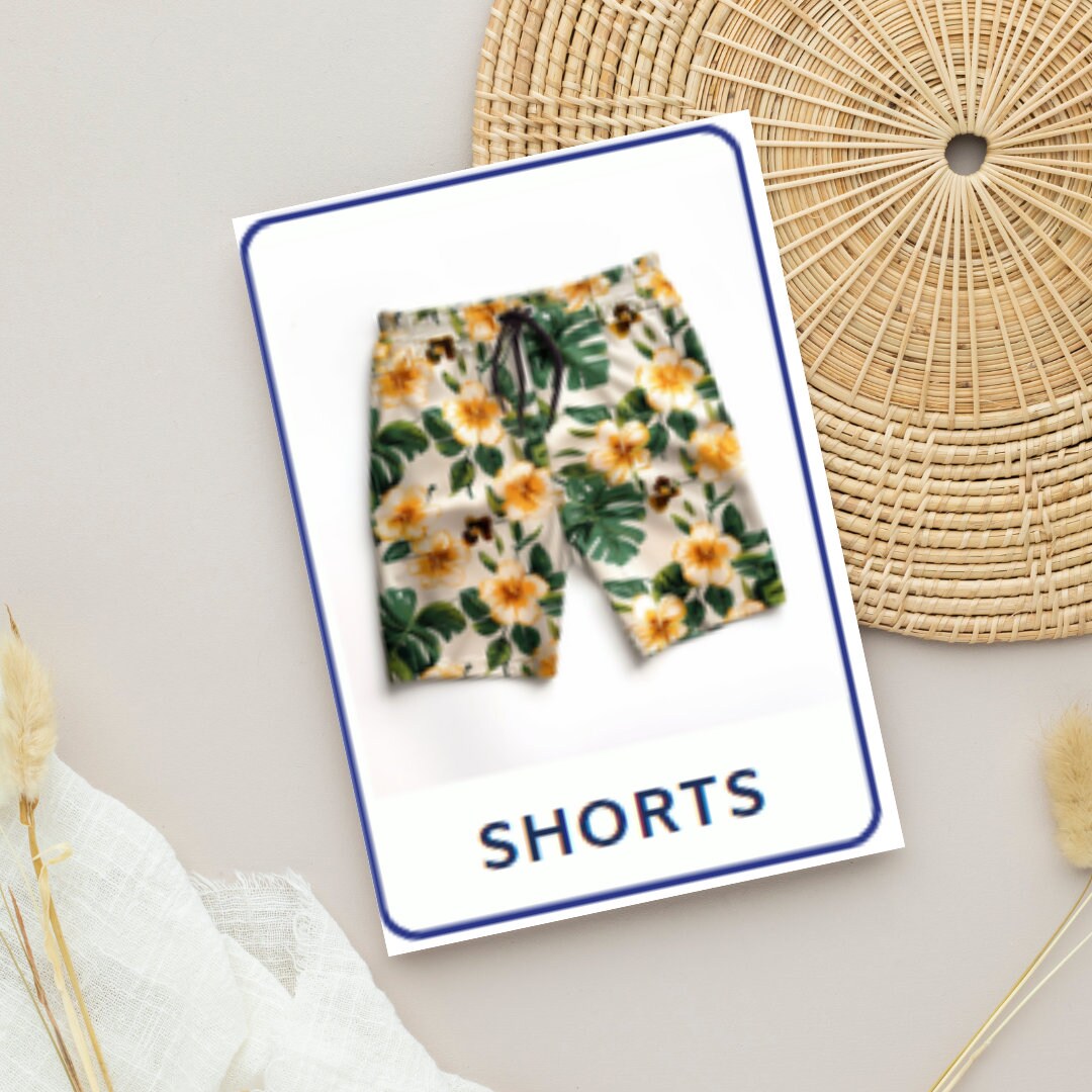 32 PNG Montessori Summer Items Flashcards, Beach Study, Toddler ...