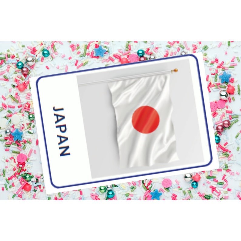 32 PNG Montessori Country Flags Flashcards, Toddler Activity, Digital ...