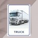 32 PNG Montessori Vehicles Types of Flashcards, Toddler Activity ...