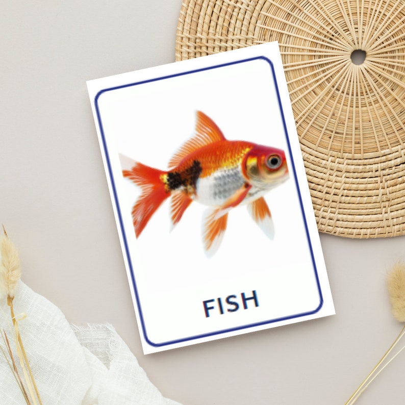 32 Montessori Farm Animals Flashcards for Kids, Toddler Activity ...