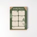 Green Rustic Aesthetic Weekly Planner Stay Organized and Adorably ...
