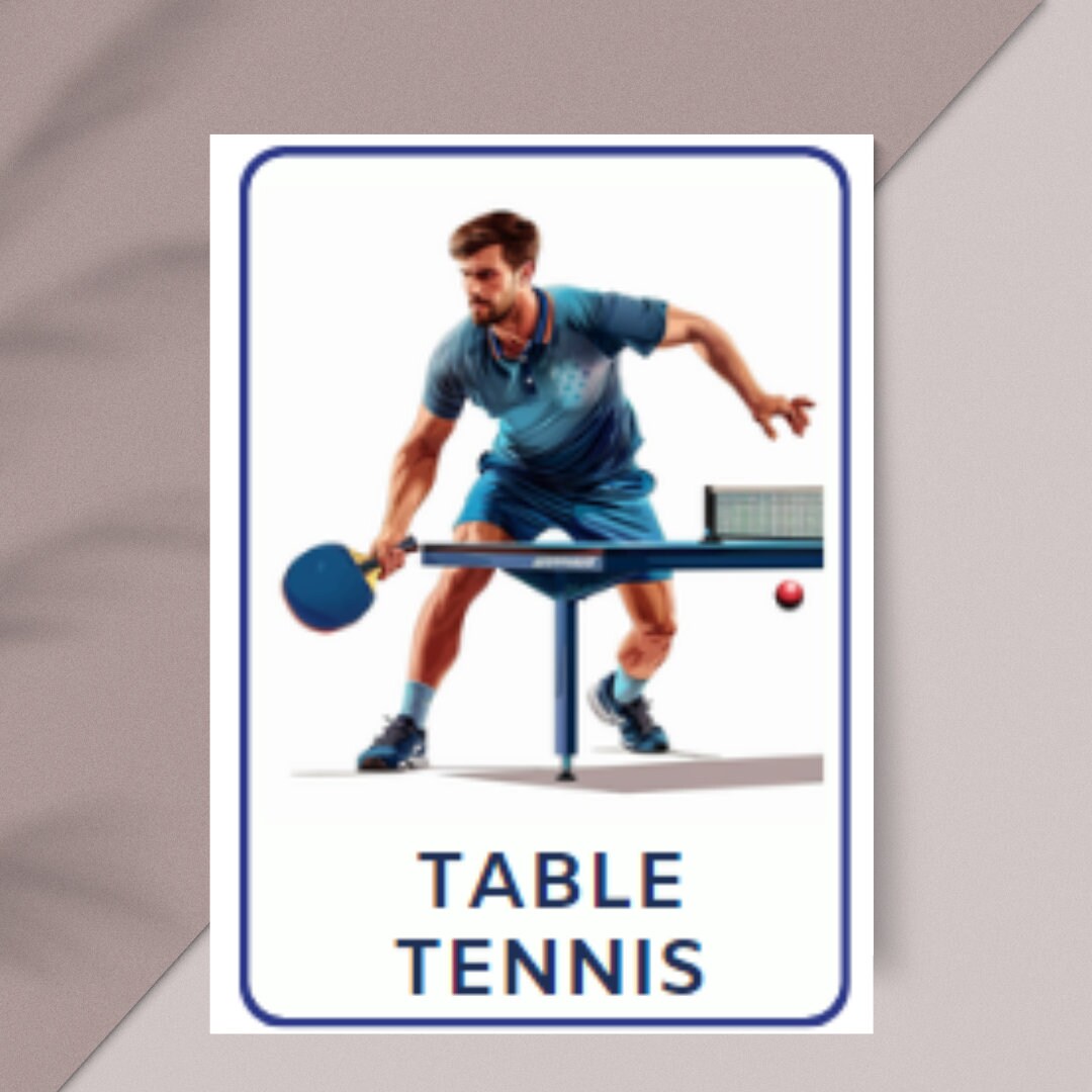 32 PNG Sports Flash Cards, Printable Montessori Cards, Nomenclature ...