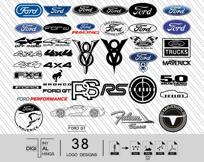 Ford Logo SVG - Etsy UK