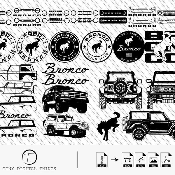 Ford Bronco - Etsy