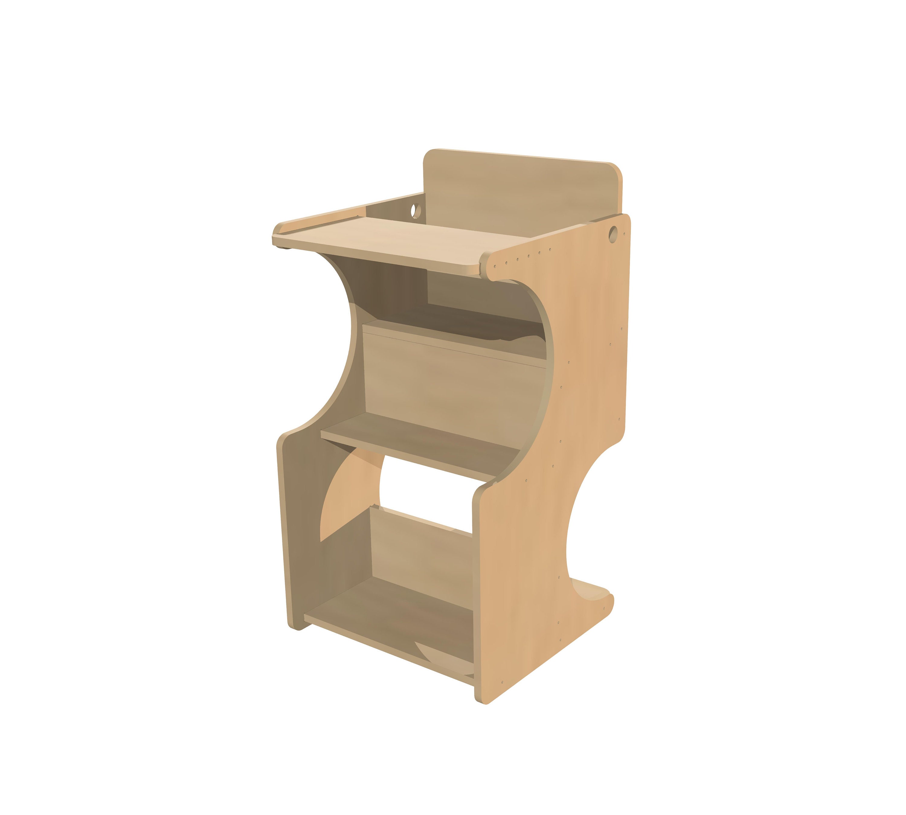 Montessori Tower Montessori Baby Kitchen Chair Toddler Tower Montessori ...