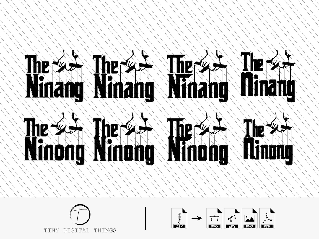 The Ninang SVG | the Ninong SVG | the Ninang Vector Files | the Ninong ...