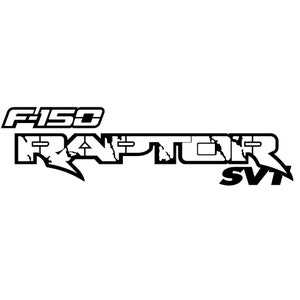 2 in 1 Ford Raptor Logo 2D and 3D Digital Files for Laser - Etsy