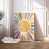 Sunshine Print, Summer Sunshine Poster, Watercolor Sunshine Poster ...