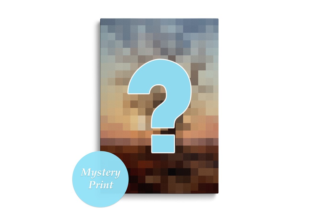Printable MYSTERY Tree Landscape Oil Painting Vintage - Etsy