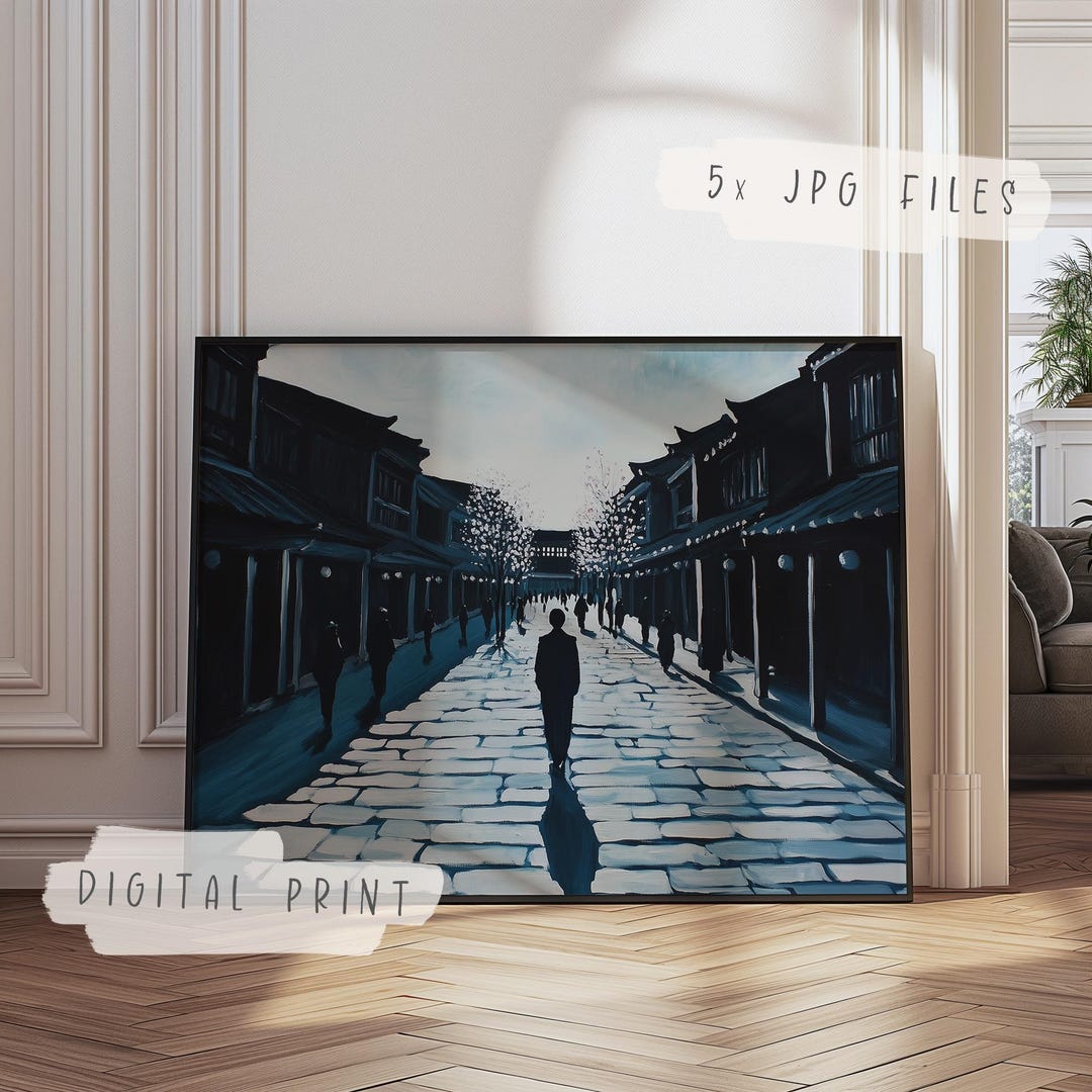 Japandi Interior Design Print | Edo Period Poster| Japan Wall Arts ...