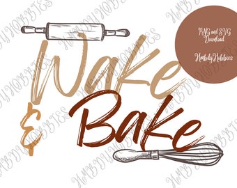 Wake and Bake Png - Etsy