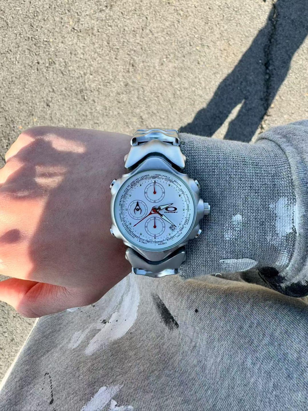 Oakley GMT Y2K Wristwatch Vintage Watch 2000s Style - Etsy