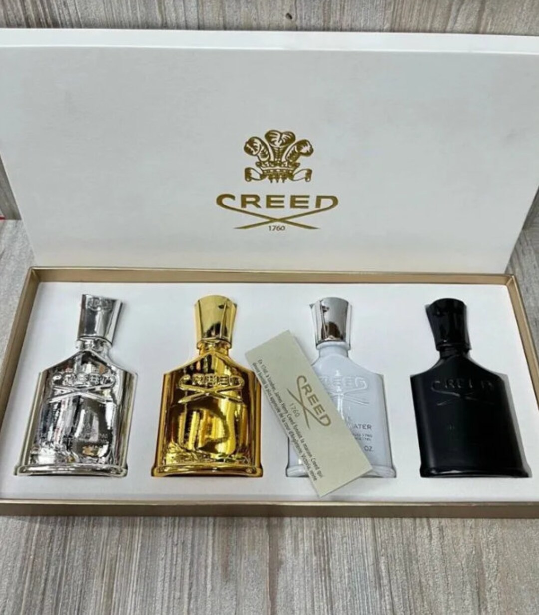Creed EDP Gift Box 4pc 30ml - Etsy Australia