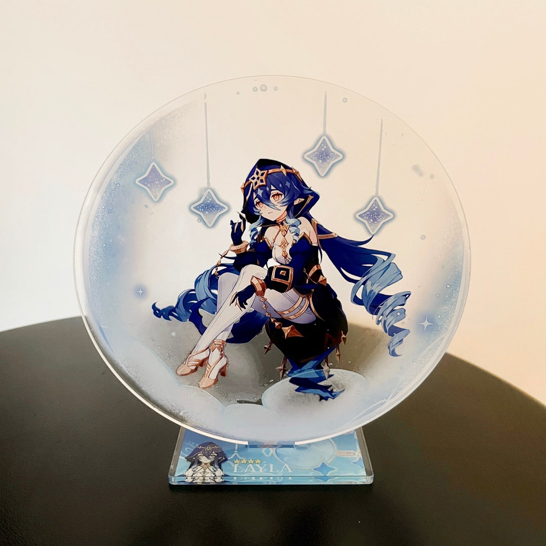 Genshin Impact Layla Standee Chibi Genshin Impact - Etsy
