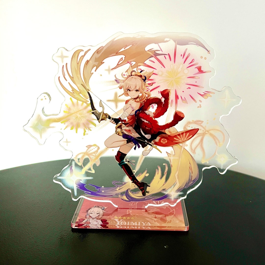 Genshin Impact Yoimiya Standee Chibi Genshin Impact - Etsy UK